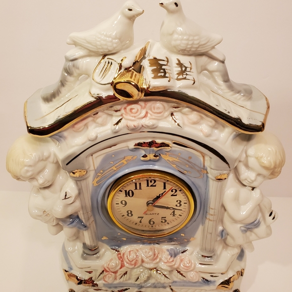 Accents | New Ceramic Quartz Clock With Box | Poshmark